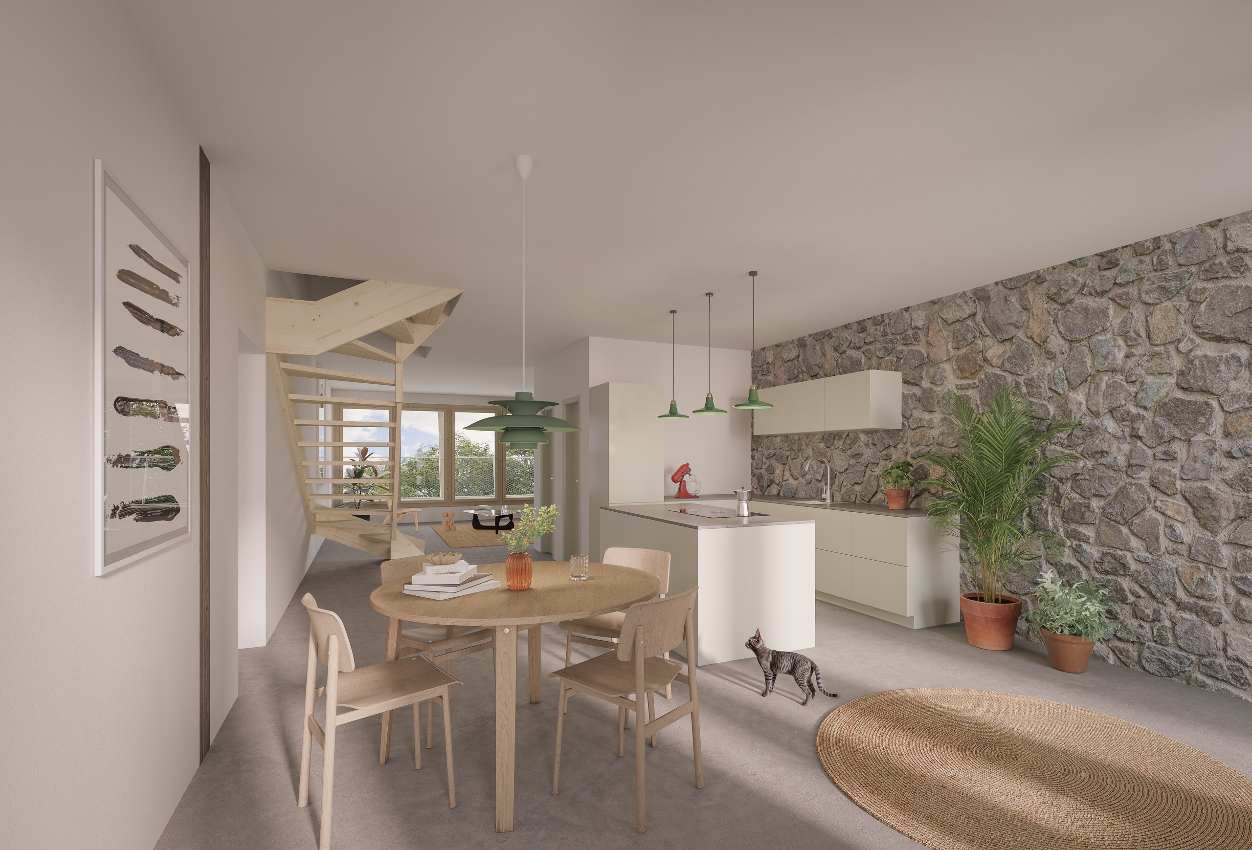 Appartement neuf de 4,5 pces en duplex dans ferme rénovée – ACHETER ...